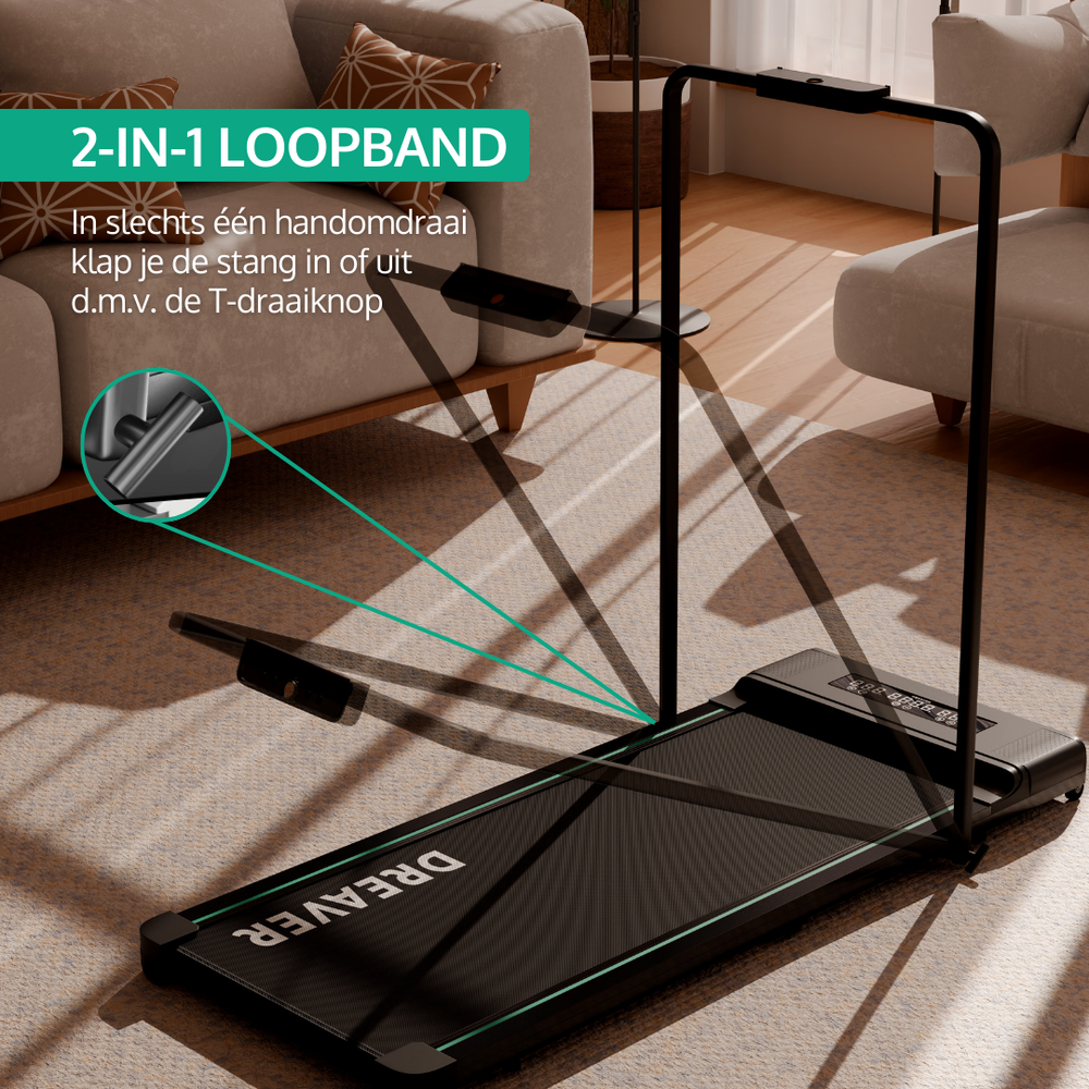 Dreaver S340 loopband: elektrisch, tot 10 km per uur - Dreaver